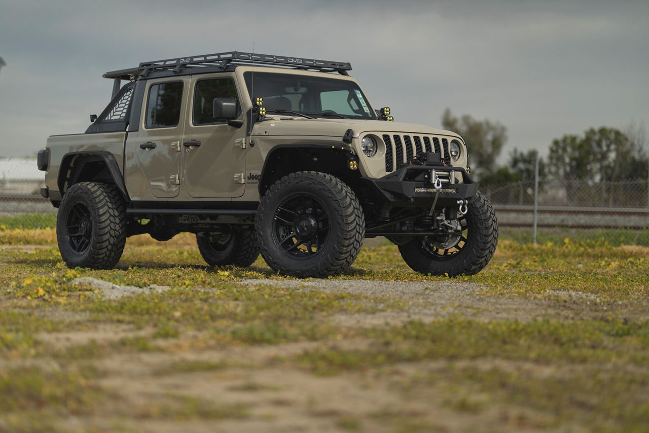 2022 Jeep Gladiator - XD SLASH - Black | XD Wheels
